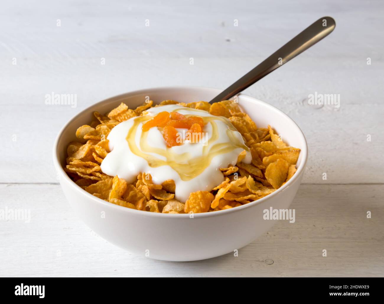 breakfast, corn flakes, breakfasts Stock Photo - Alamy