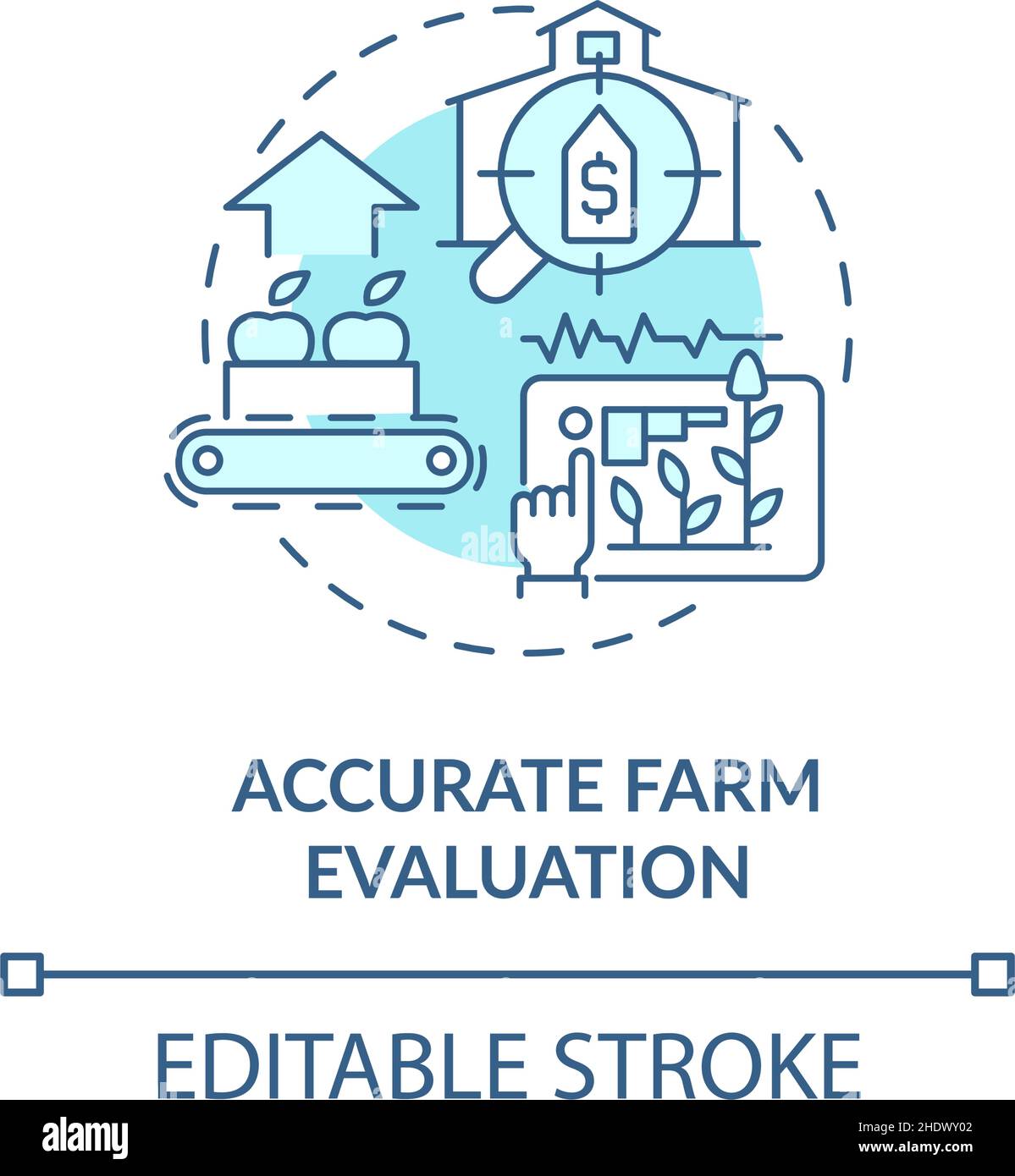 Data analysis farm Cut Out Stock Images & Pictures - Alamy