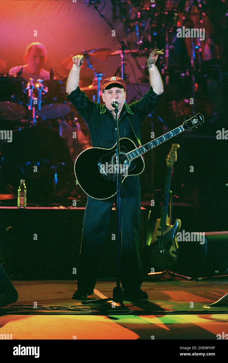 Paul Simon kicking of his UK tour at The Hammersmith Apollo in London ...