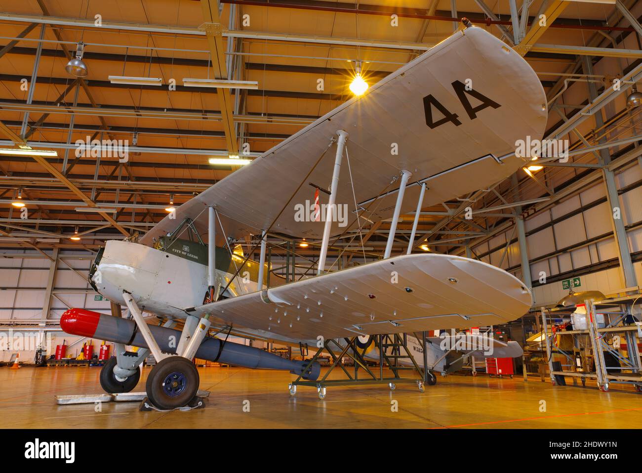 Fairey Swordfish Mk 1, W5856, , RNAS Yeovilton Stock Photo - Alamy