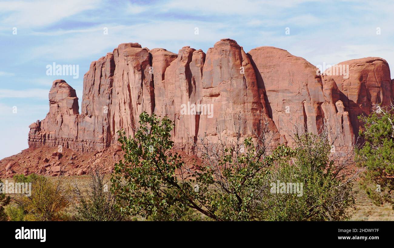 arizona, rock formation, butte, arizonas, rock formations Stock Photo ...