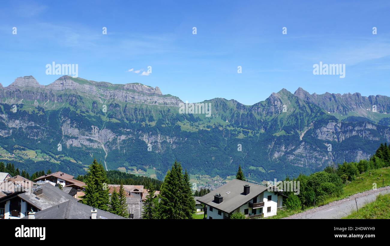 Chain of mountain tops hi-res stock photography and images - Alamy