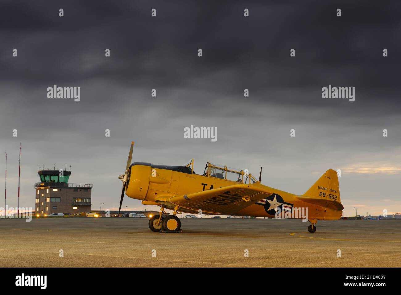 Navy Wings Harvard IV , AT6, G-BSBG Stock Photo - Alamy