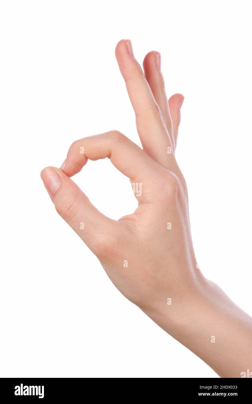 gesture, ok, gesturing, gestures, hand sign Stock Photo - Alamy