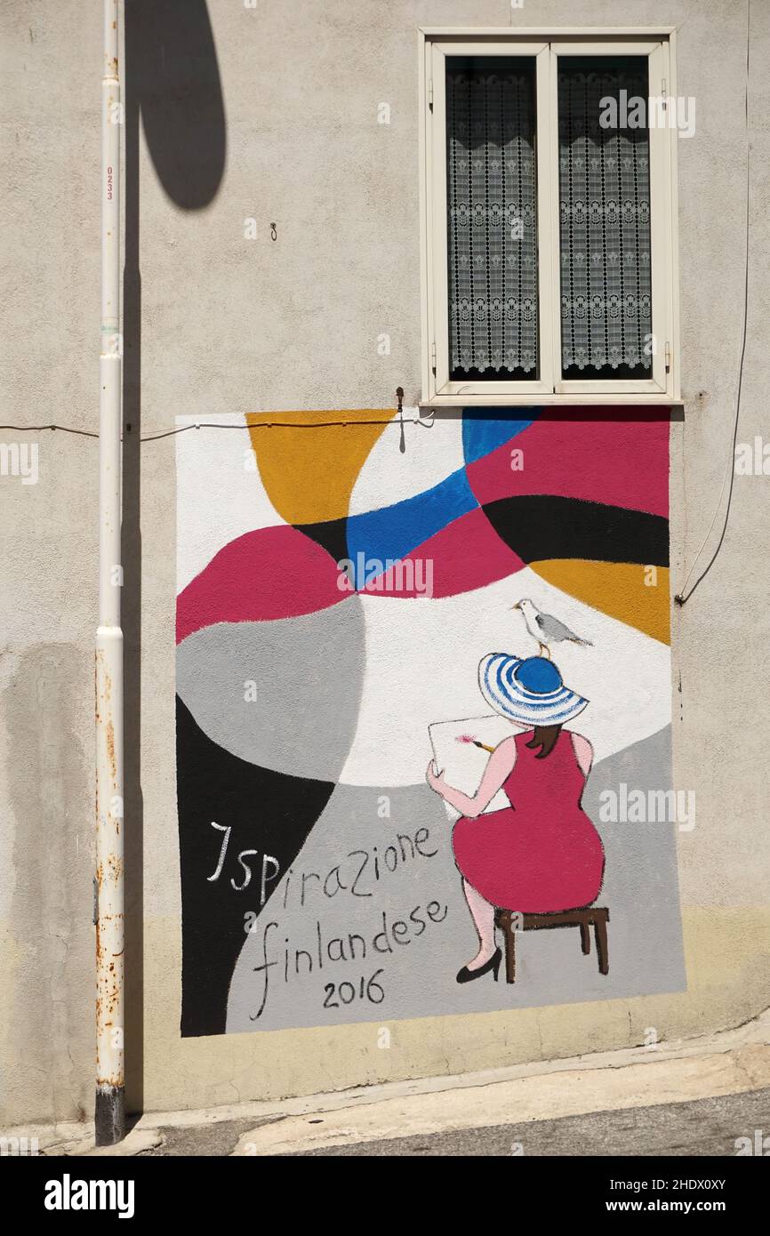 mural, Orgosolo, murals Stock Photo - Alamy