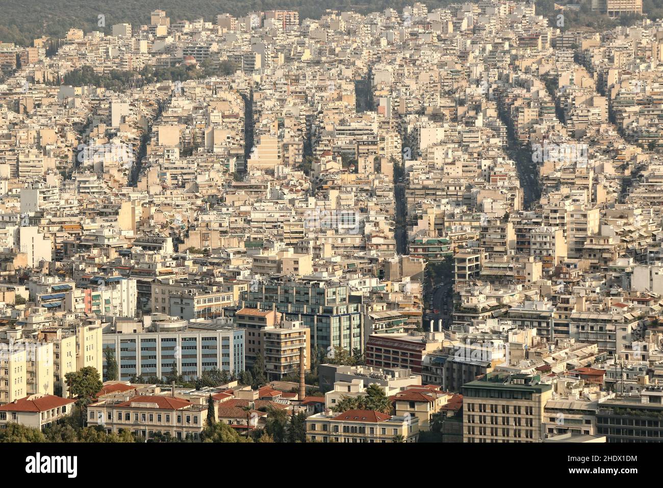 Aerial views athens hi-res stock photography and images - Alamy