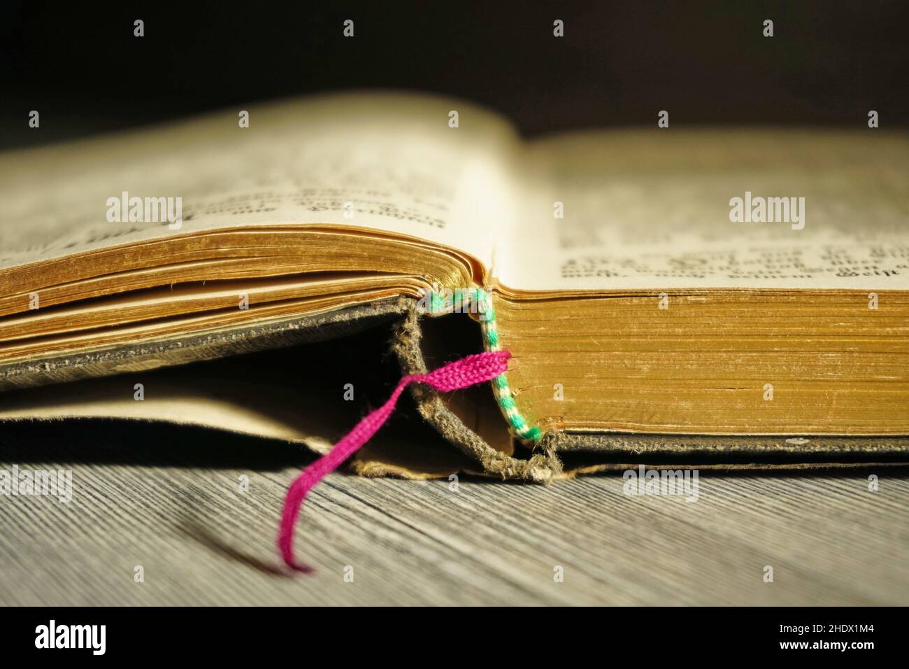 Damaged book page hi-res stock photography and images - Alamy
