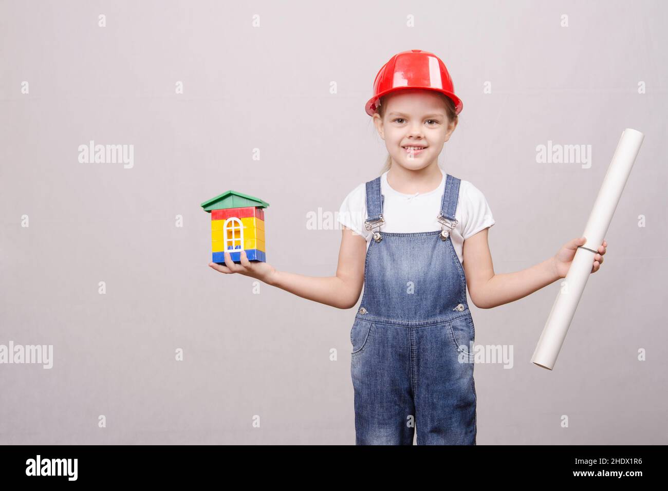 girl, architect, dream job, girls, architects Stock Photo - Alamy