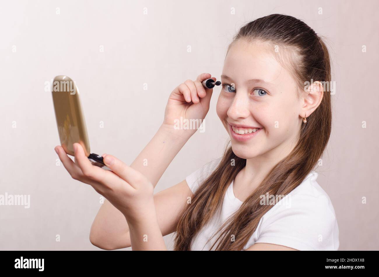 girl, teenager, mascara, girls, teen, teenage, teenagers, teens ...