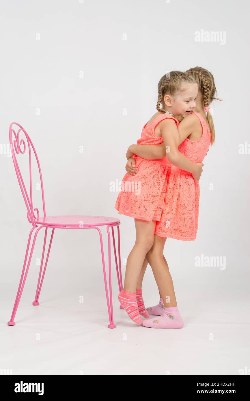 embracing, together, sisters, reconciliation, cuddling, hug, hugging ...