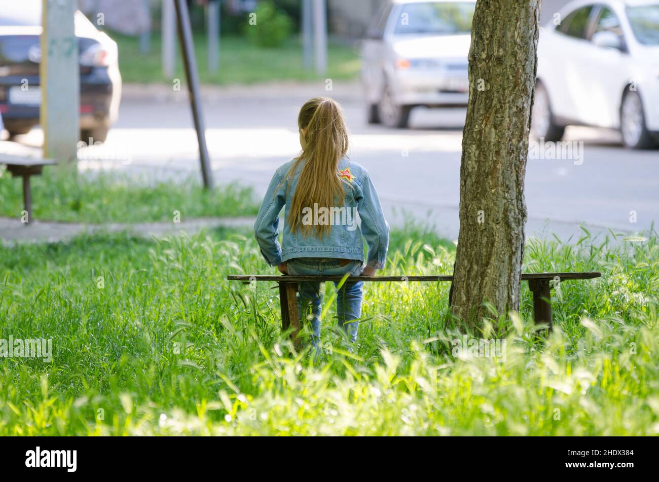 girl, alone, girls, alones Stock Photo - Alamy