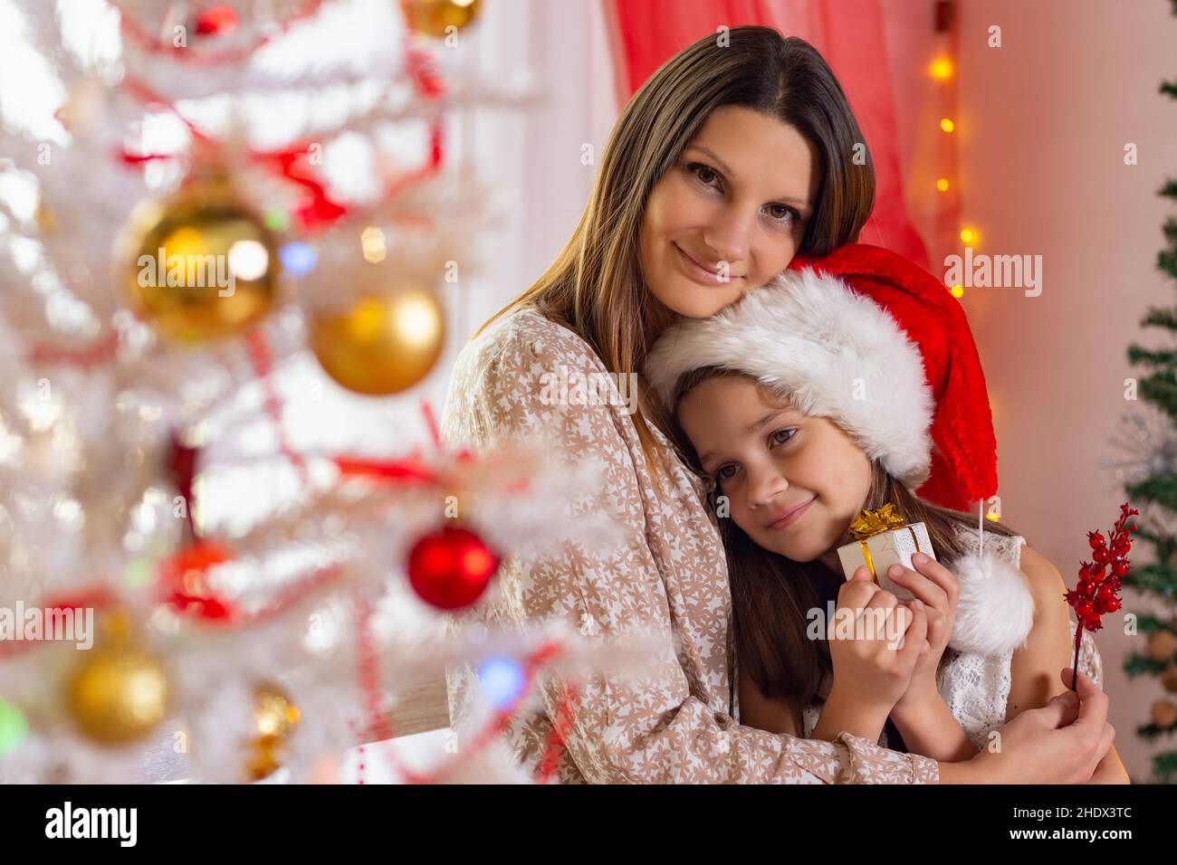 mother, christmas, daughter, bonding, mom, mothers, mum, merry ...