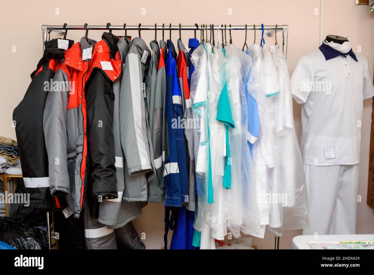 work clothing, professional clothing, work clothes Stock Photo - Alamy