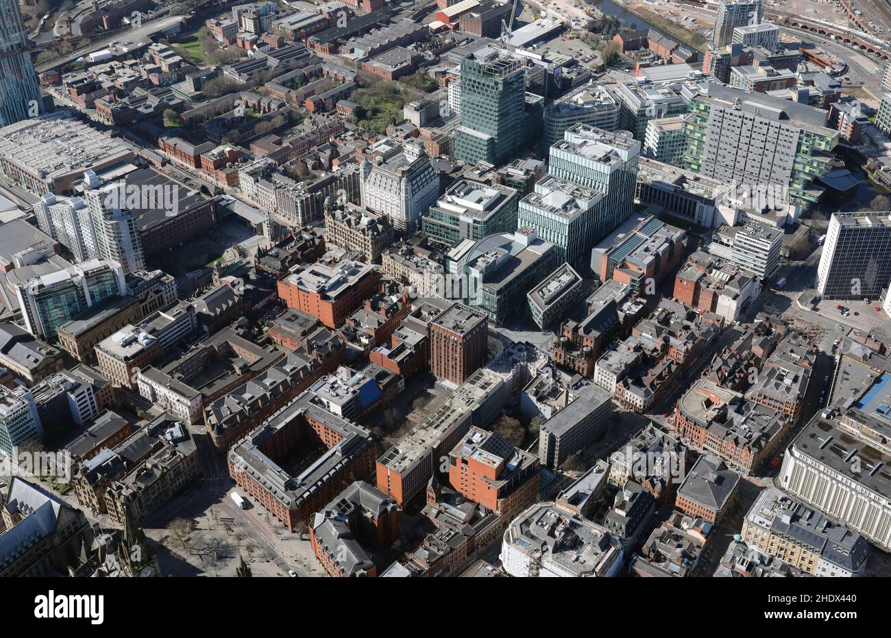 City centre manchester buildings hi-res stock photography and images ...