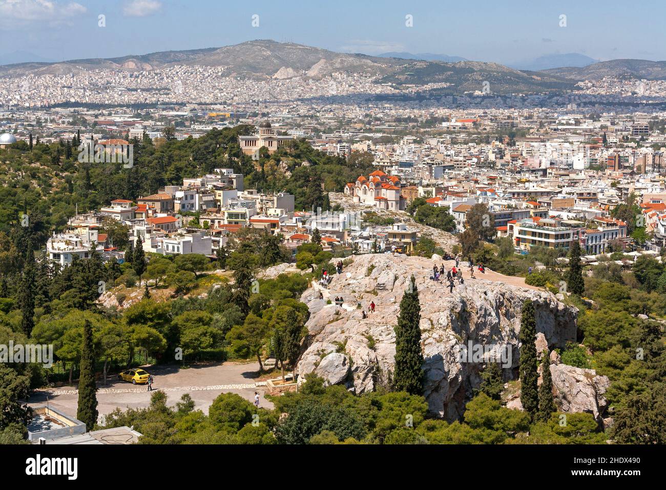 city view, athens, city views Stock Photo - Alamy