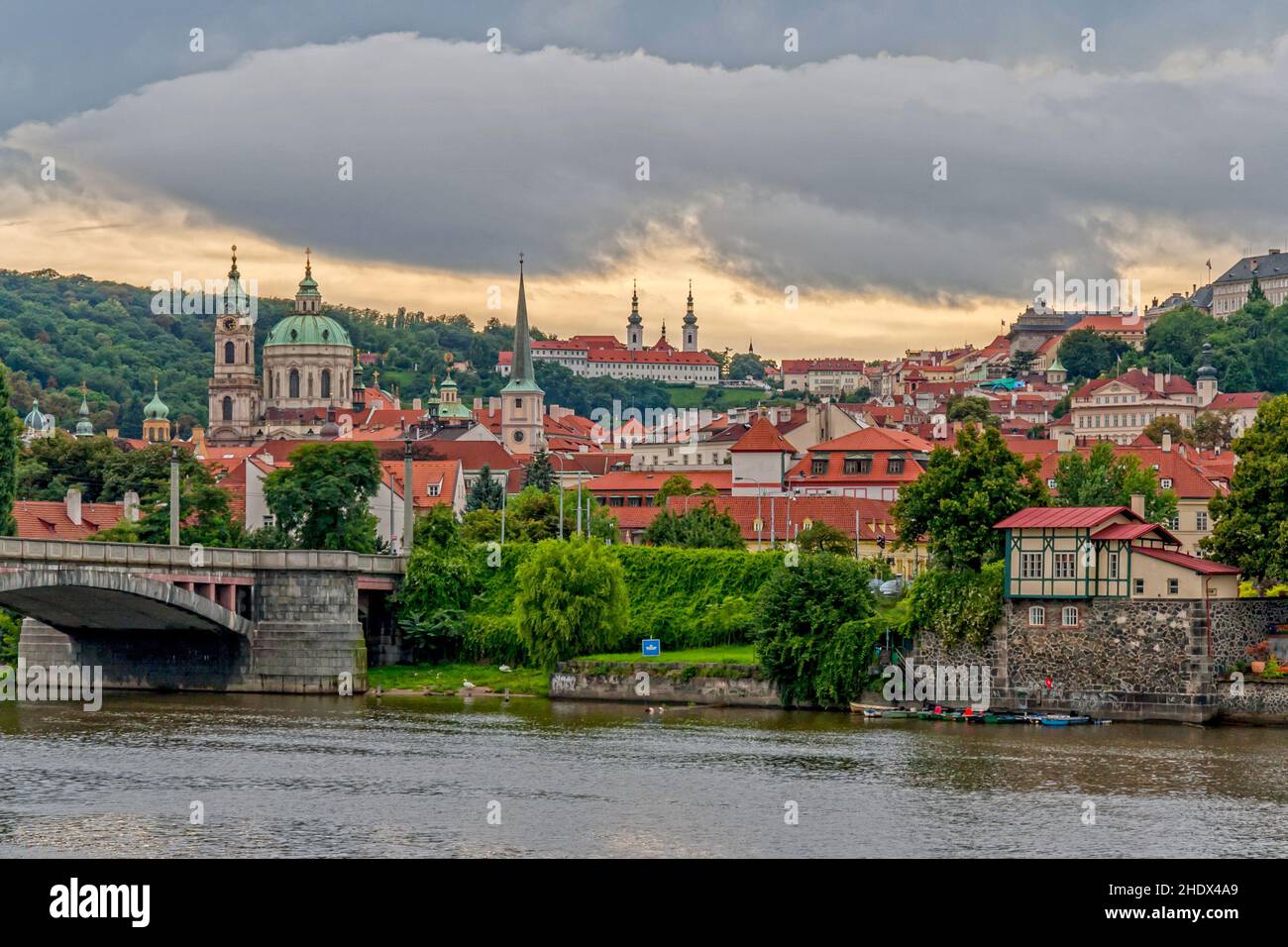 prague, vltava river, pragues, vltava rivers Stock Photo - Alamy