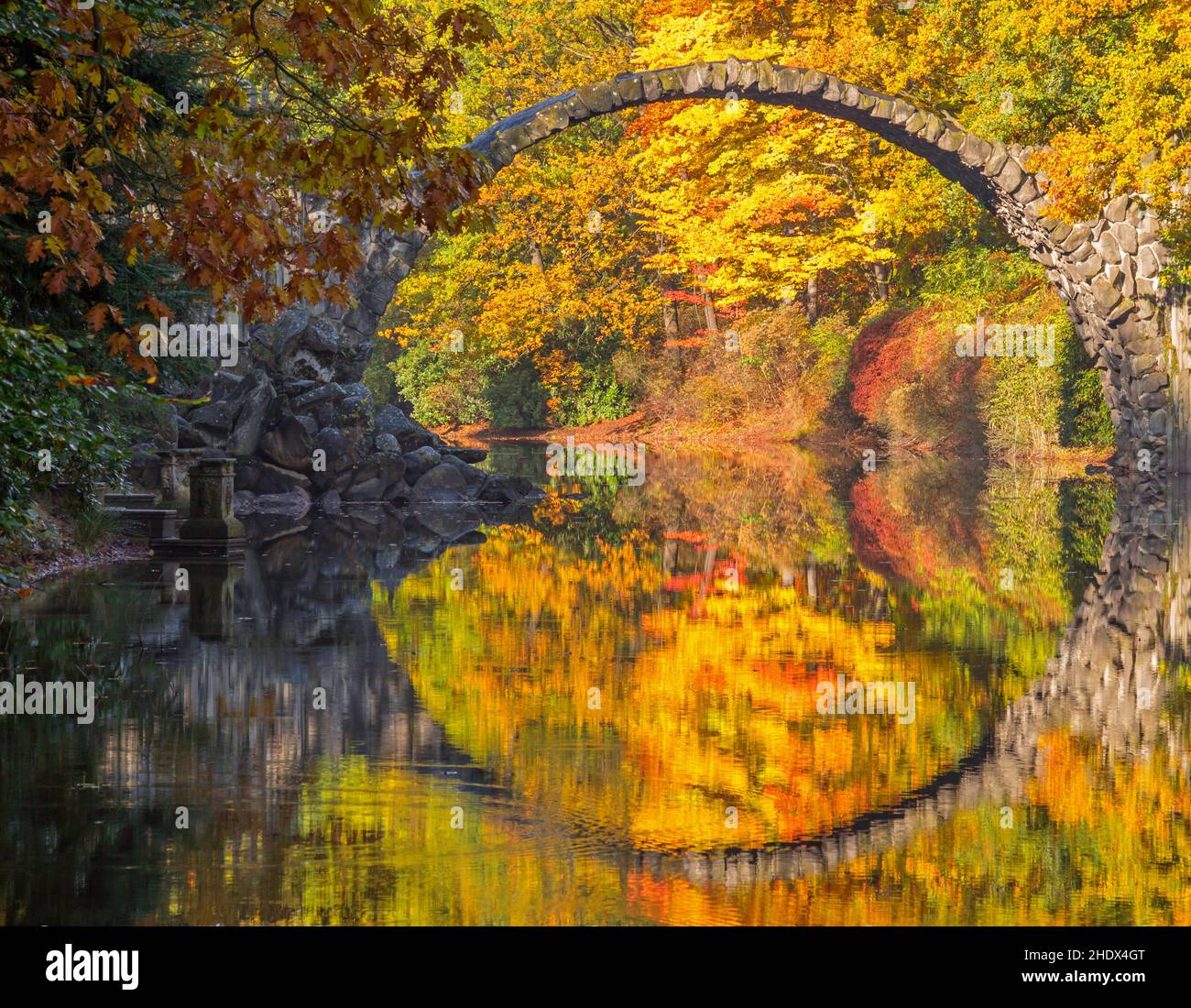 autumn, bridge, autumn landscape, devil's bridge, fall, bridges, autumn ...