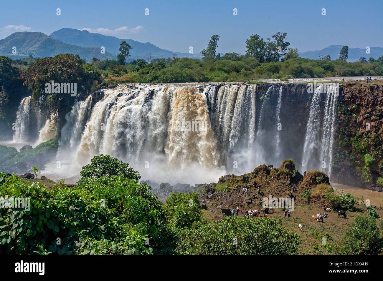 waterfall, ethiopia, Blue Nile Falls, cascade, waterfalls, ethiopias ...