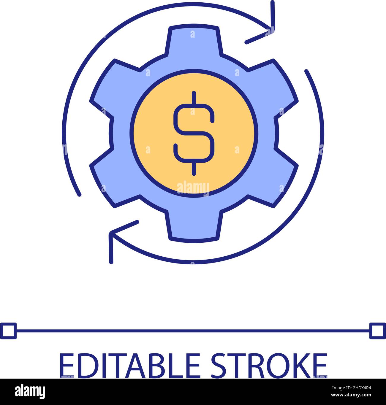 Cash turnover Stock Vector Images - Alamy