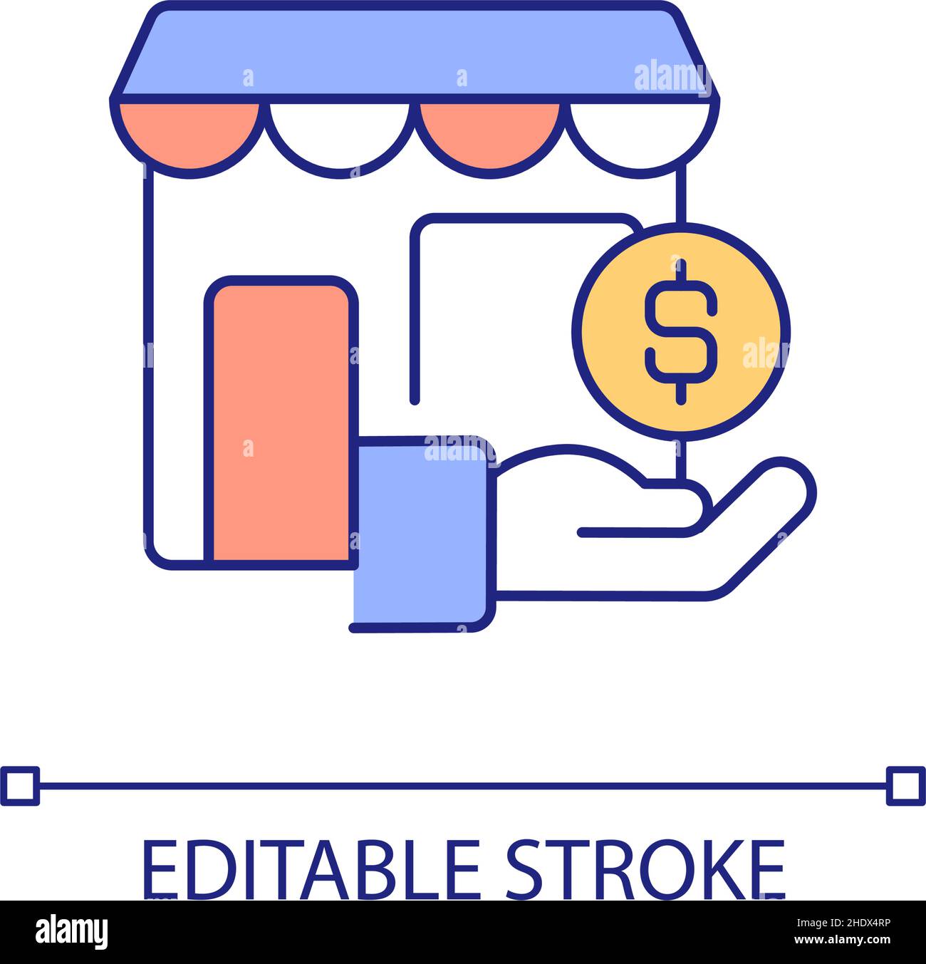 Pay local Stock Vector Images - Alamy