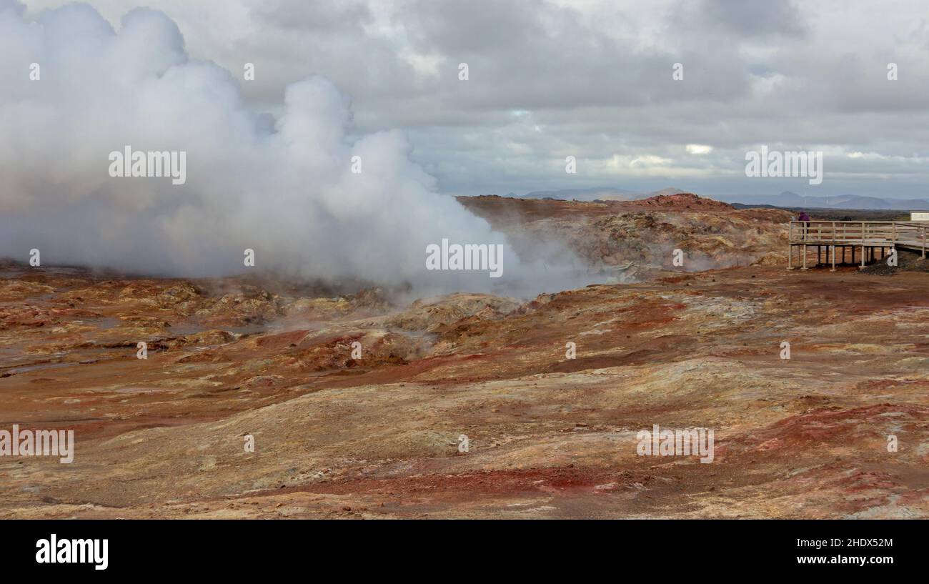 steam, volcano, steams, volcanos Stock Photo - Alamy