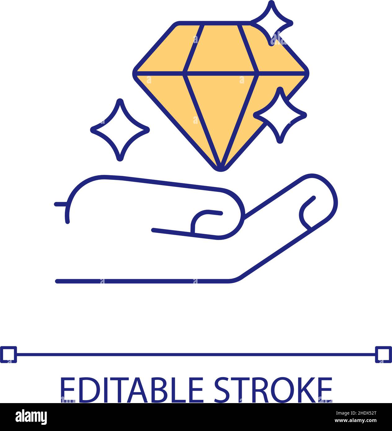 Diamond RGB color icon Stock Vector Image & Art - Alamy