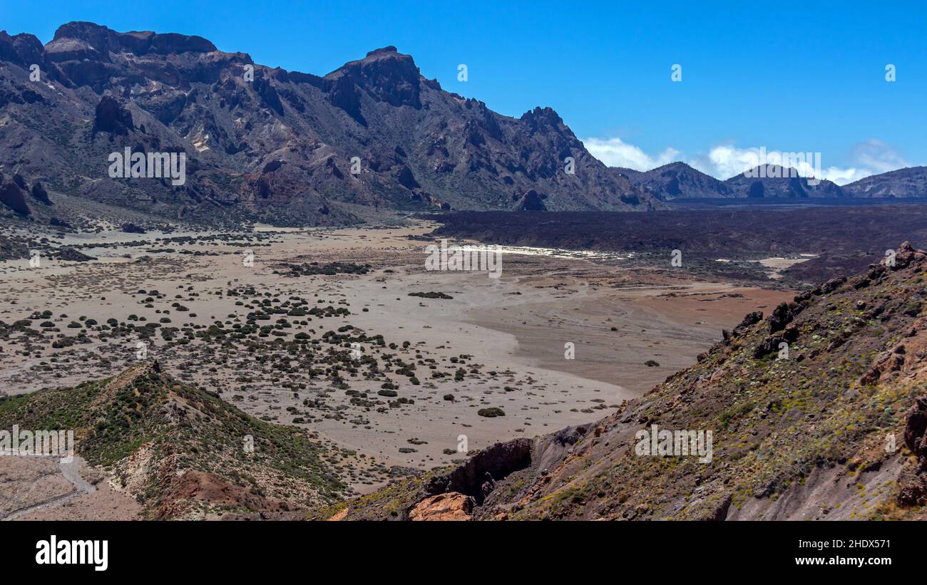 volcano, teide national park, caldera, volcanos, teide national parks ...