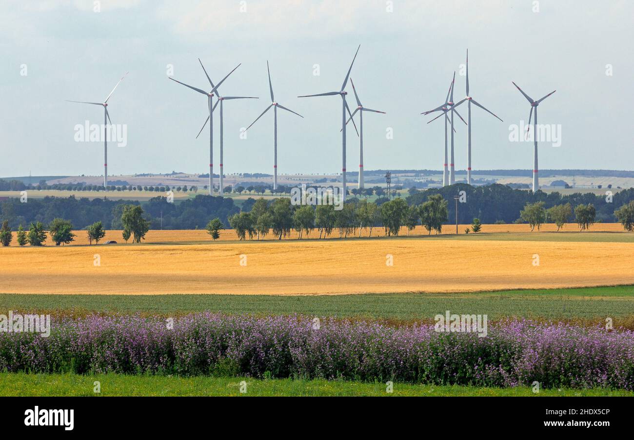 wind turbine, windpark, wind turbines, windparks Stock Photo - Alamy