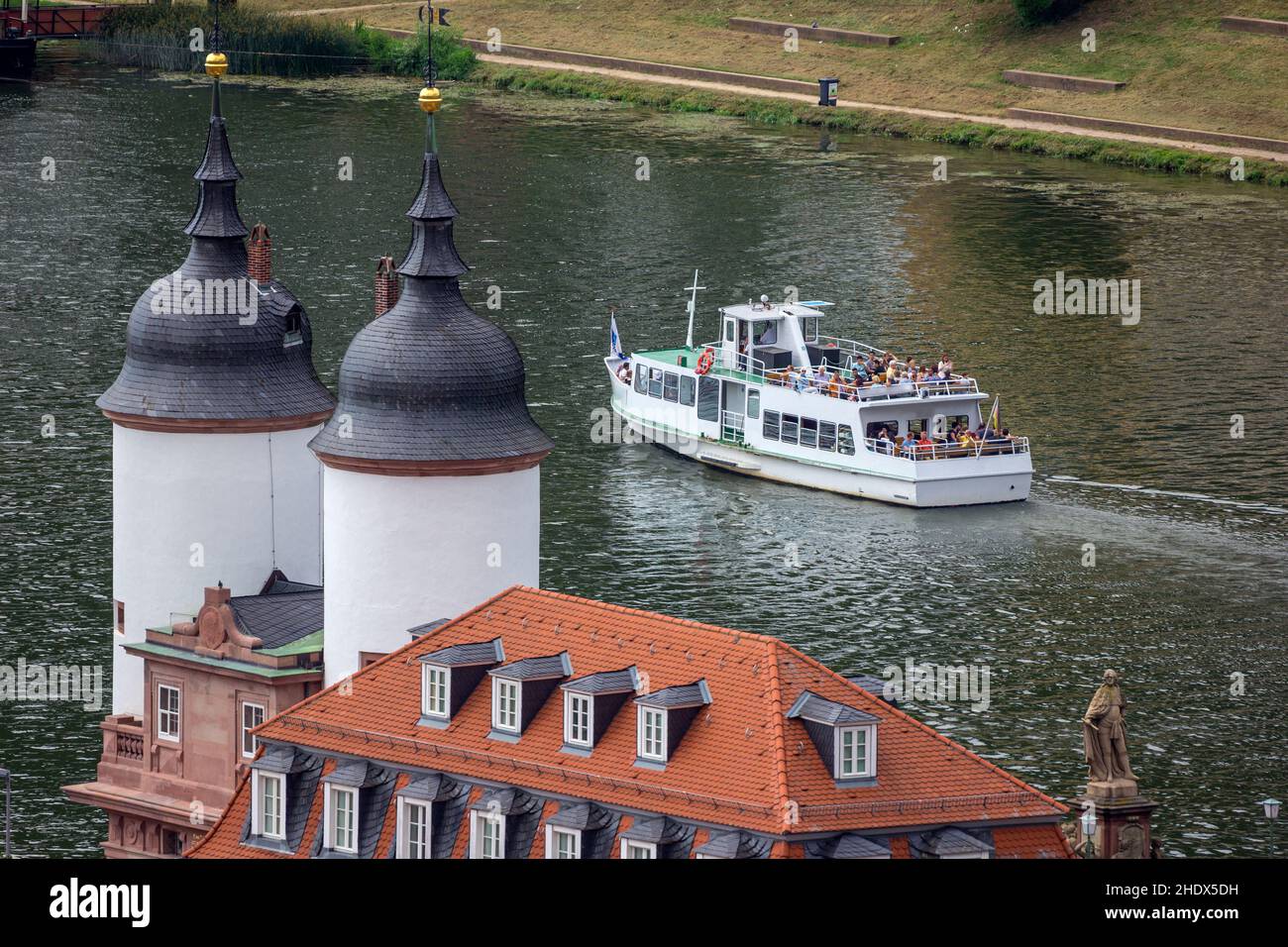 city gate, heidelberg, neckar, gates, heidelbergs, neckars Stock Photo ...
