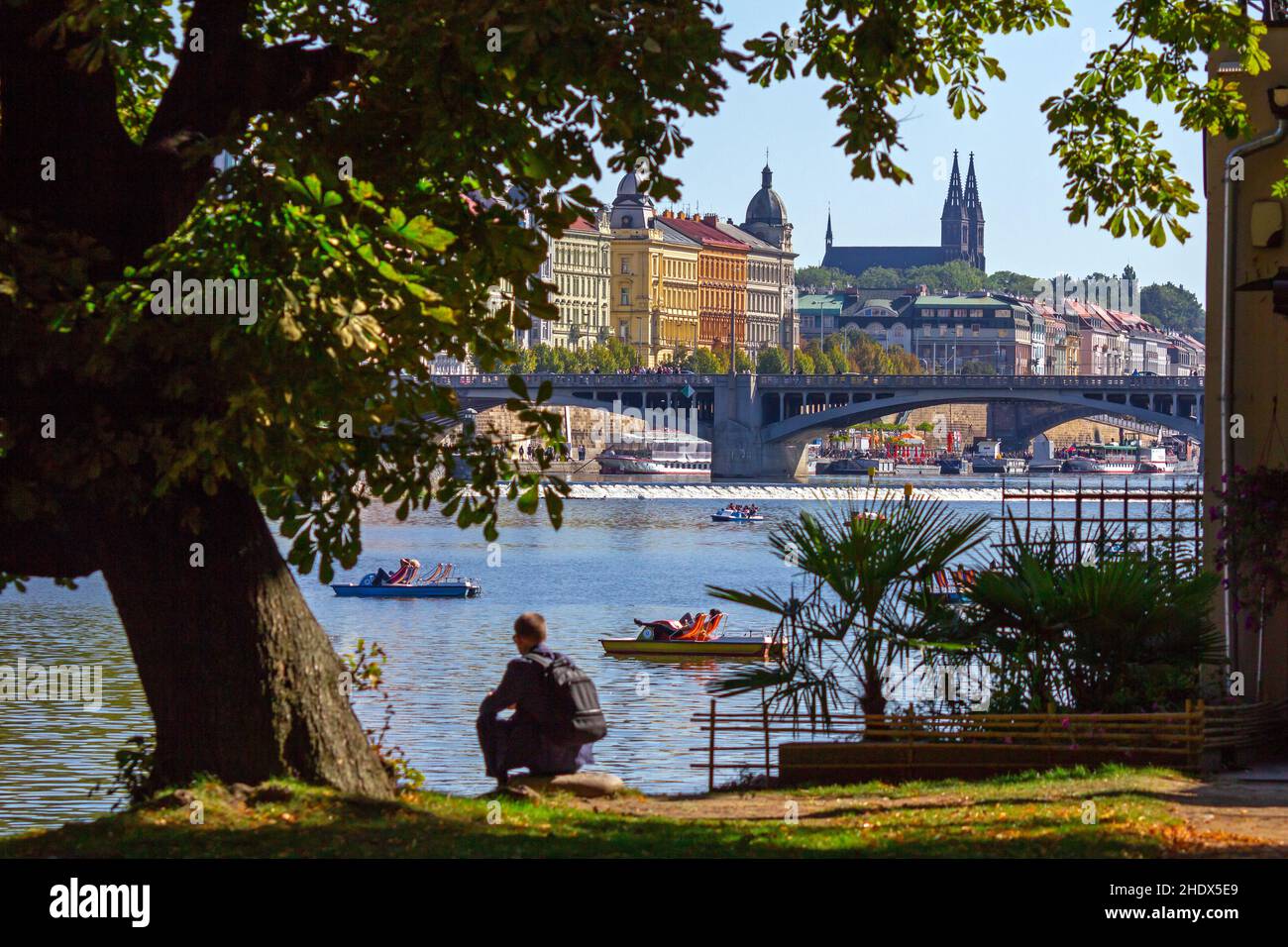 prague, vltava river, pragues, vltava rivers Stock Photo - Alamy