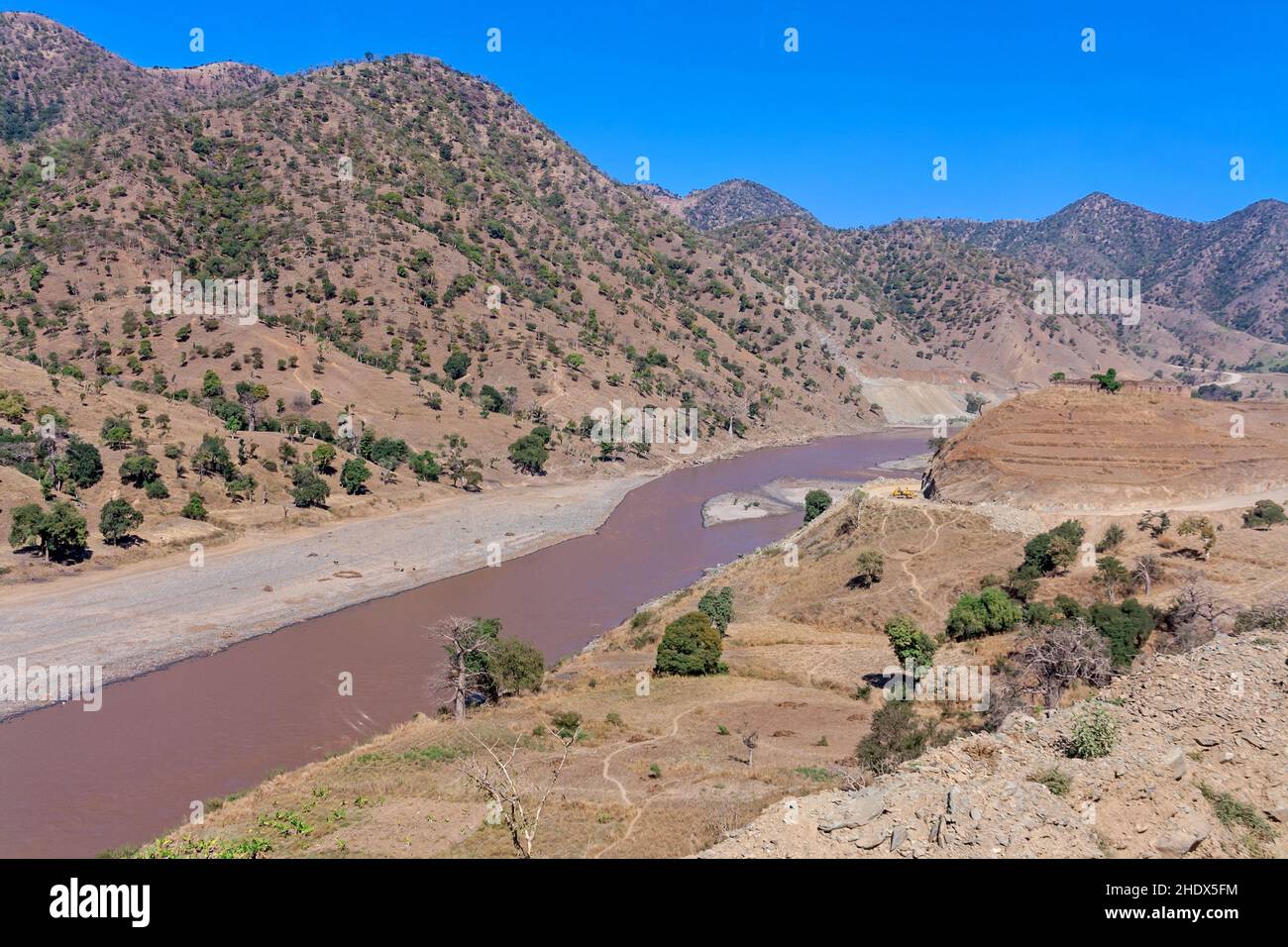 bush land, ethiopia, bush lands, ethiopias Stock Photo - Alamy