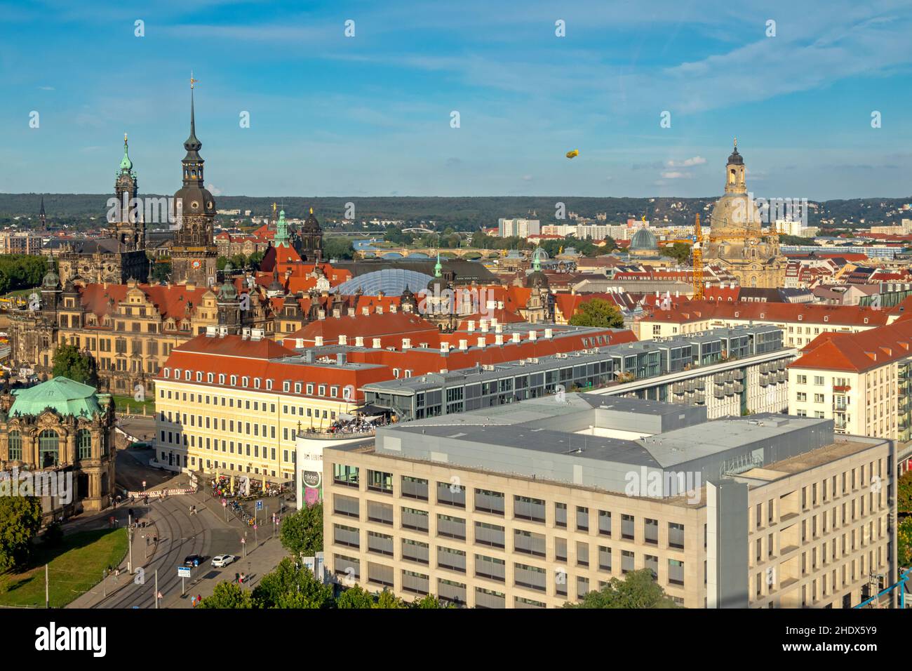 dresden, city center, dresdens, city centers Stock Photo - Alamy