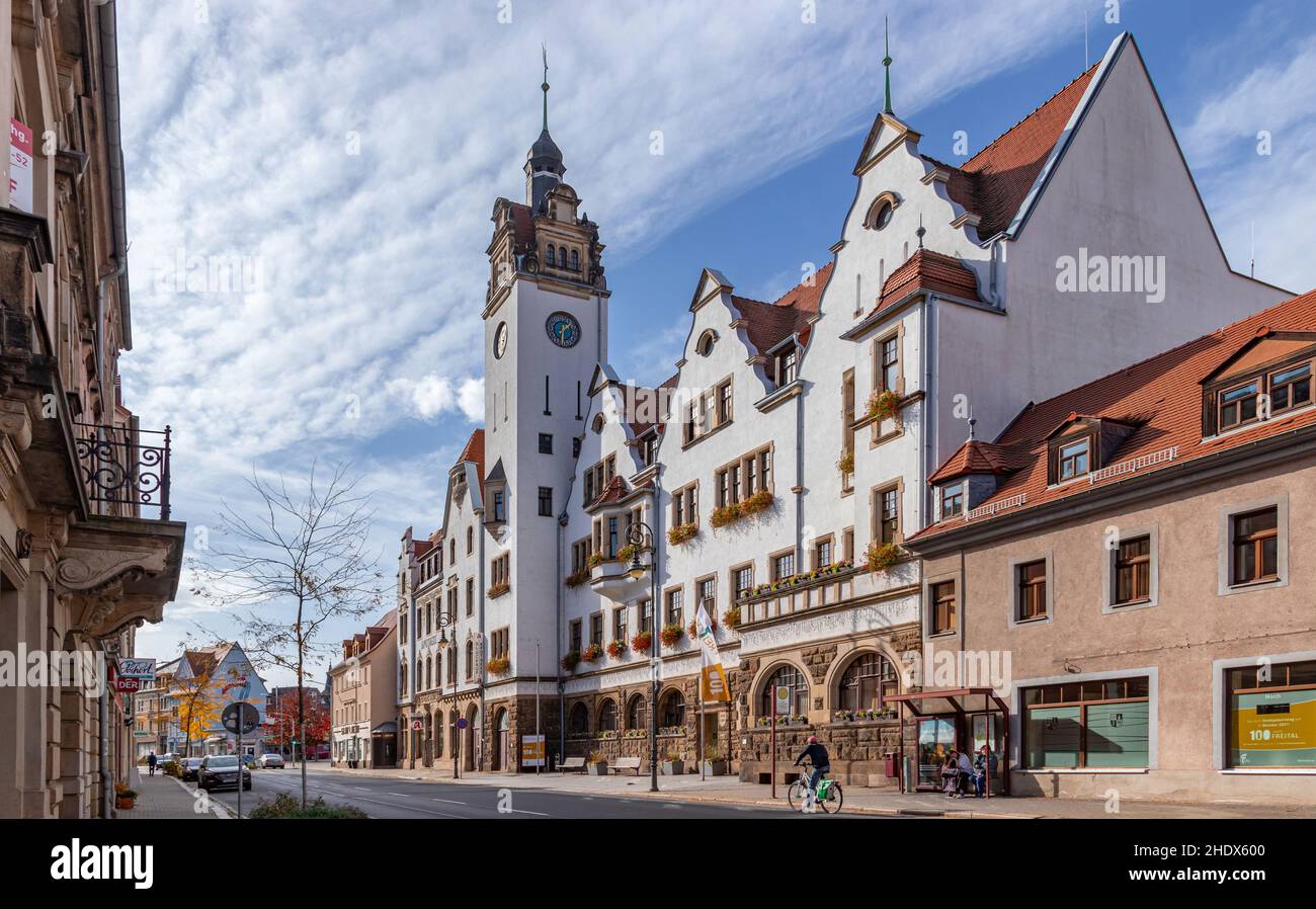 old town, freital, old towns Stock Photo - Alamy