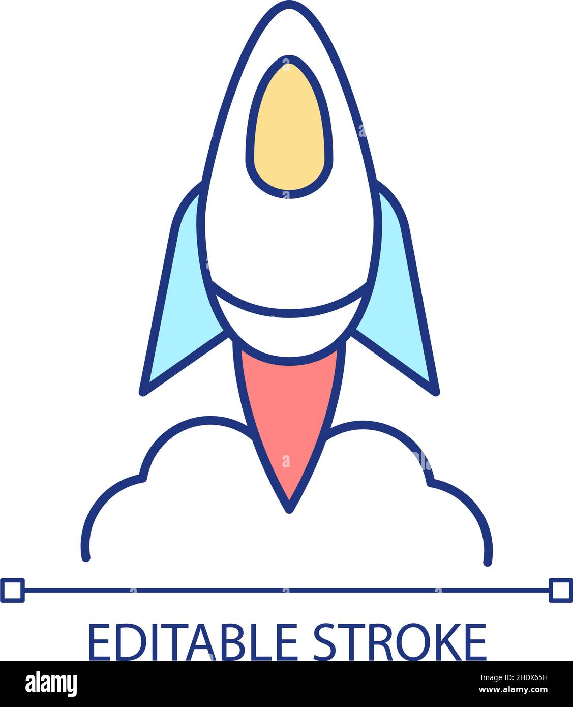 Boost startup RGB color icon Stock Vector Image & Art - Alamy