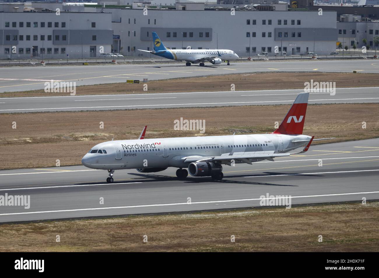 Nordwind airlines aircraft hi-res stock photography and images - Alamy