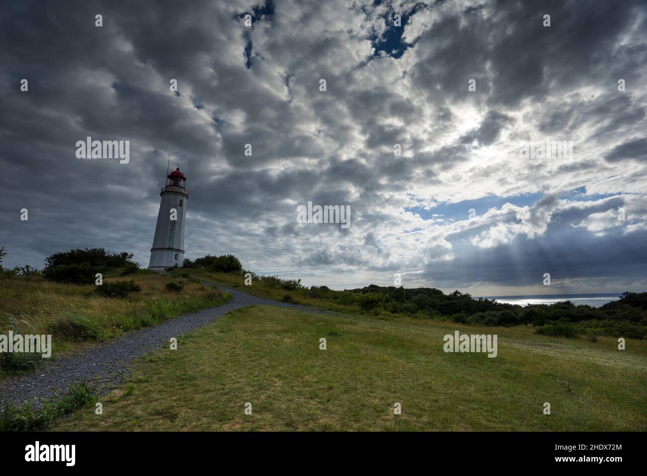 lighthouse, hiddensee, lighthouse dornbusch, lighthouses, hiddensees ...