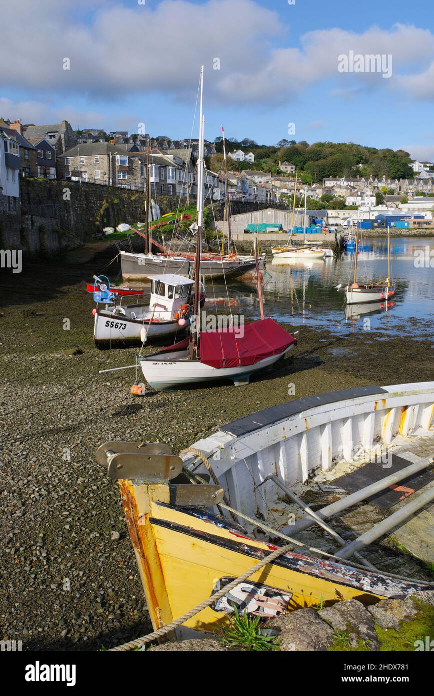 Newlyn Harbour, Cornwall Stock Photo - Alamy