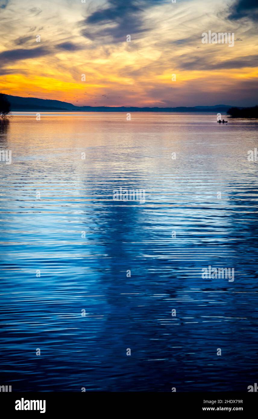twilight, lake, sunset, twilights, lakes, sunsets Stock Photo - Alamy