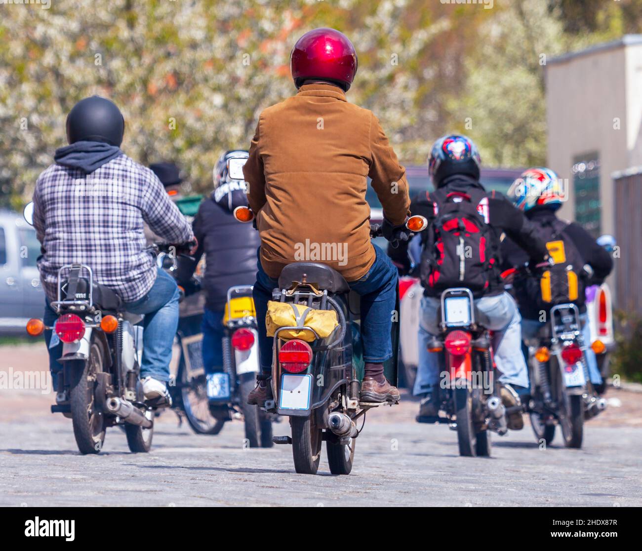 youth culture, motor scooter, youth cultures, motor scooters Stock ...