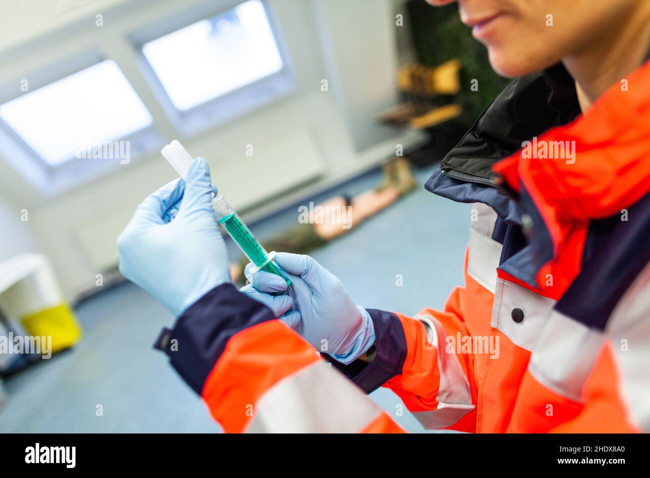 syringe, iv drip, paramedic, syringes, iv drips, paramedics Stock Photo ...