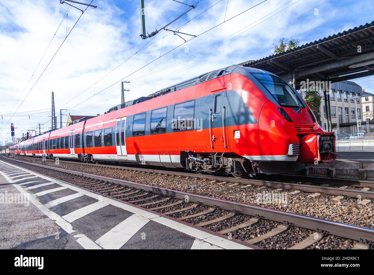 train, passenger train, deutsche bahn, trains, local passenger train ...