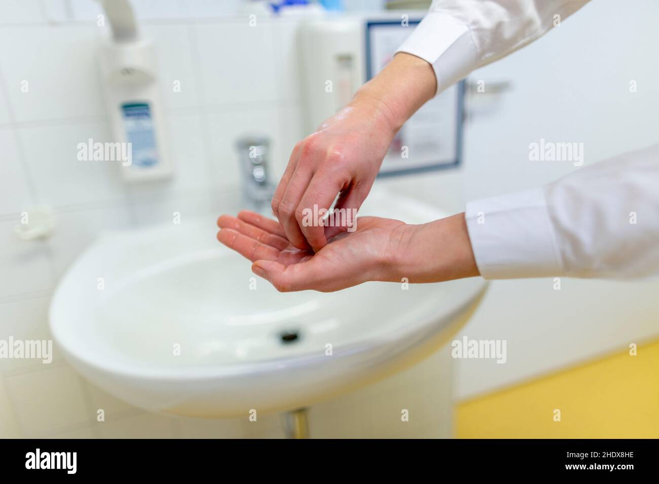 hand, hygiene, disinfect, hands, hygienes, disinfects Stock Photo - Alamy