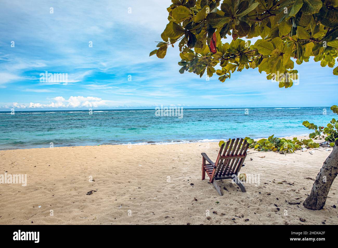beach, sea, deck chair, beaches, seaside, seas, deck chairs Stock Photo ...