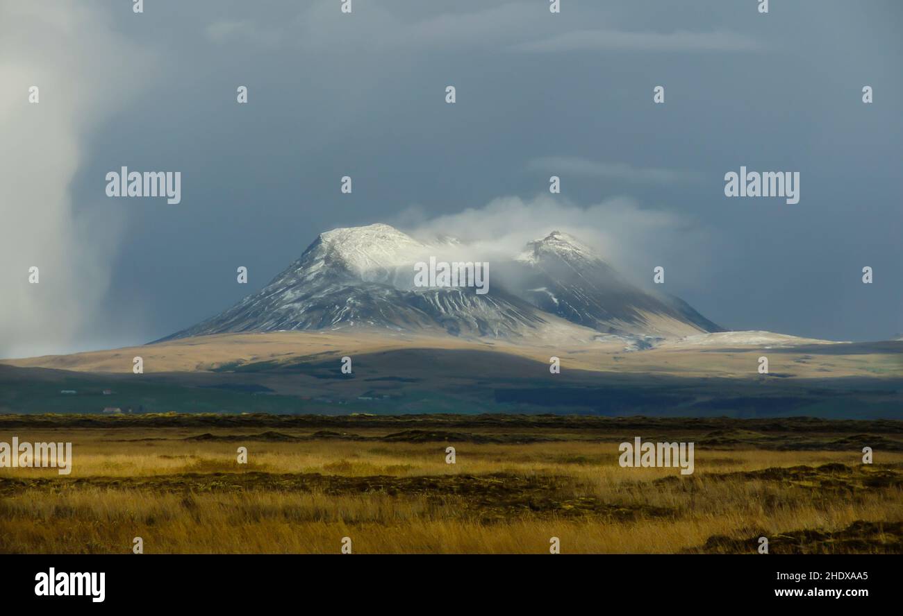 iceland, volcano, icelands, volcanos Stock Photo - Alamy