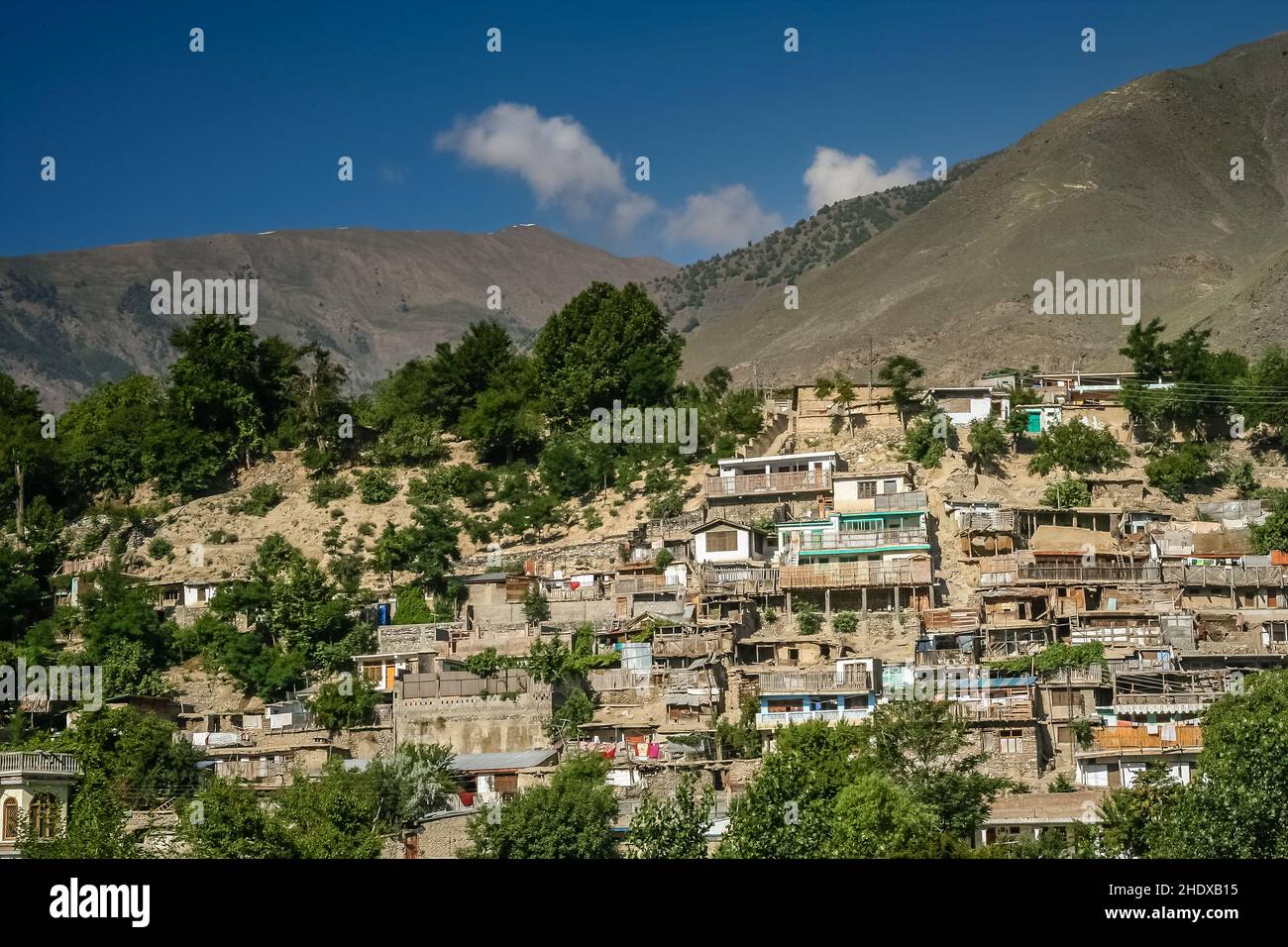 village, pakistan, karakorum, villages, pakistans Stock Photo - Alamy