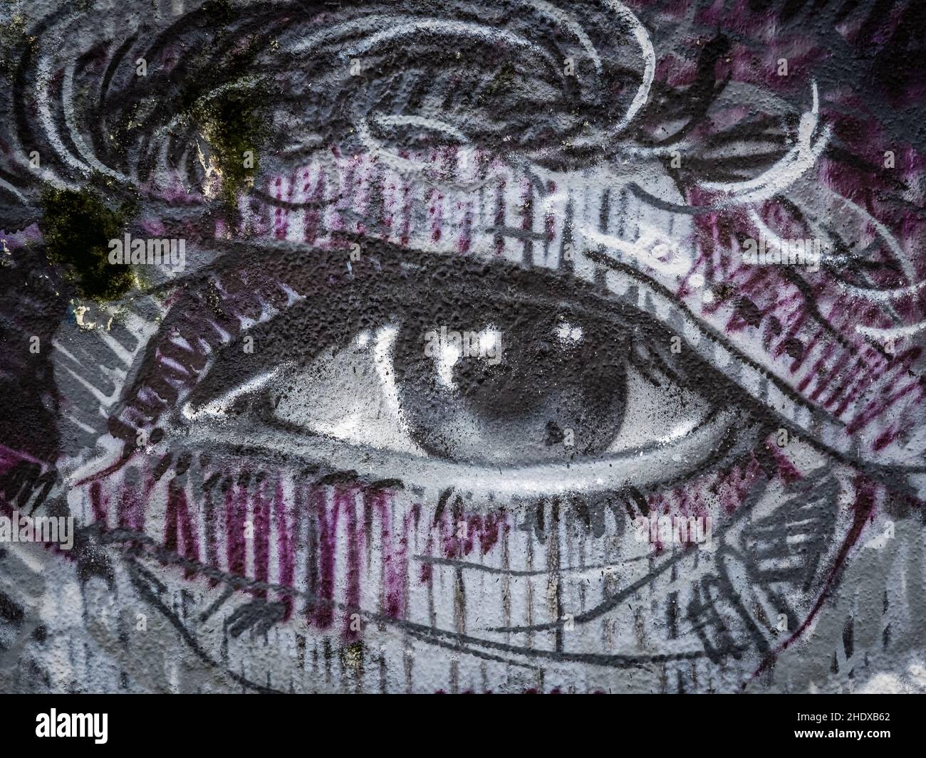 eye, graffiti, streetart, eyes, graffitis, streetarts Stock Photo - Alamy