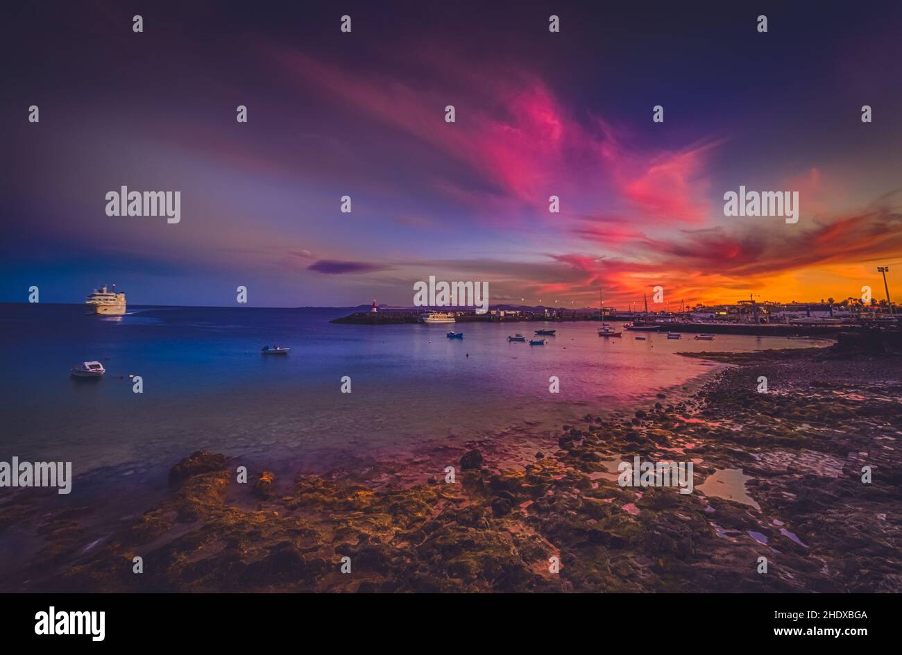 lanzarote, sunset, playa blanca, lanzarotes, sunsets, playa blancas ...
