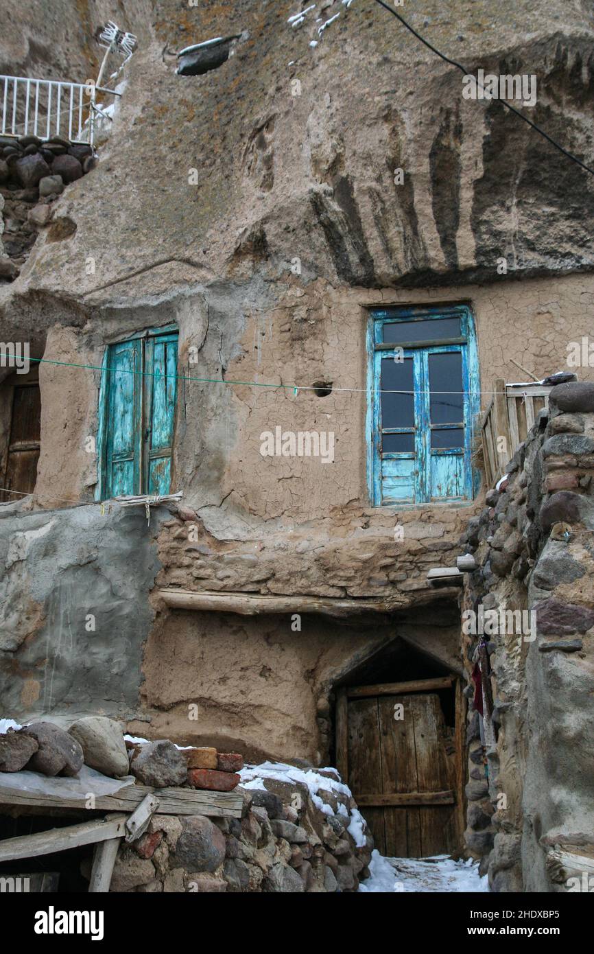 iran, rocks village, kandovan, irans, rocks villages Stock Photo - Alamy