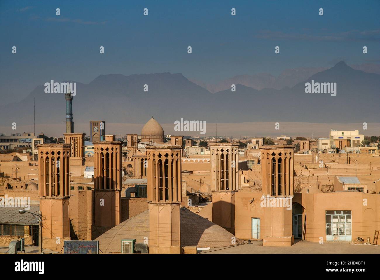 iran, oasis town, persia, yazd, irans, oasis towns Stock Photo - Alamy