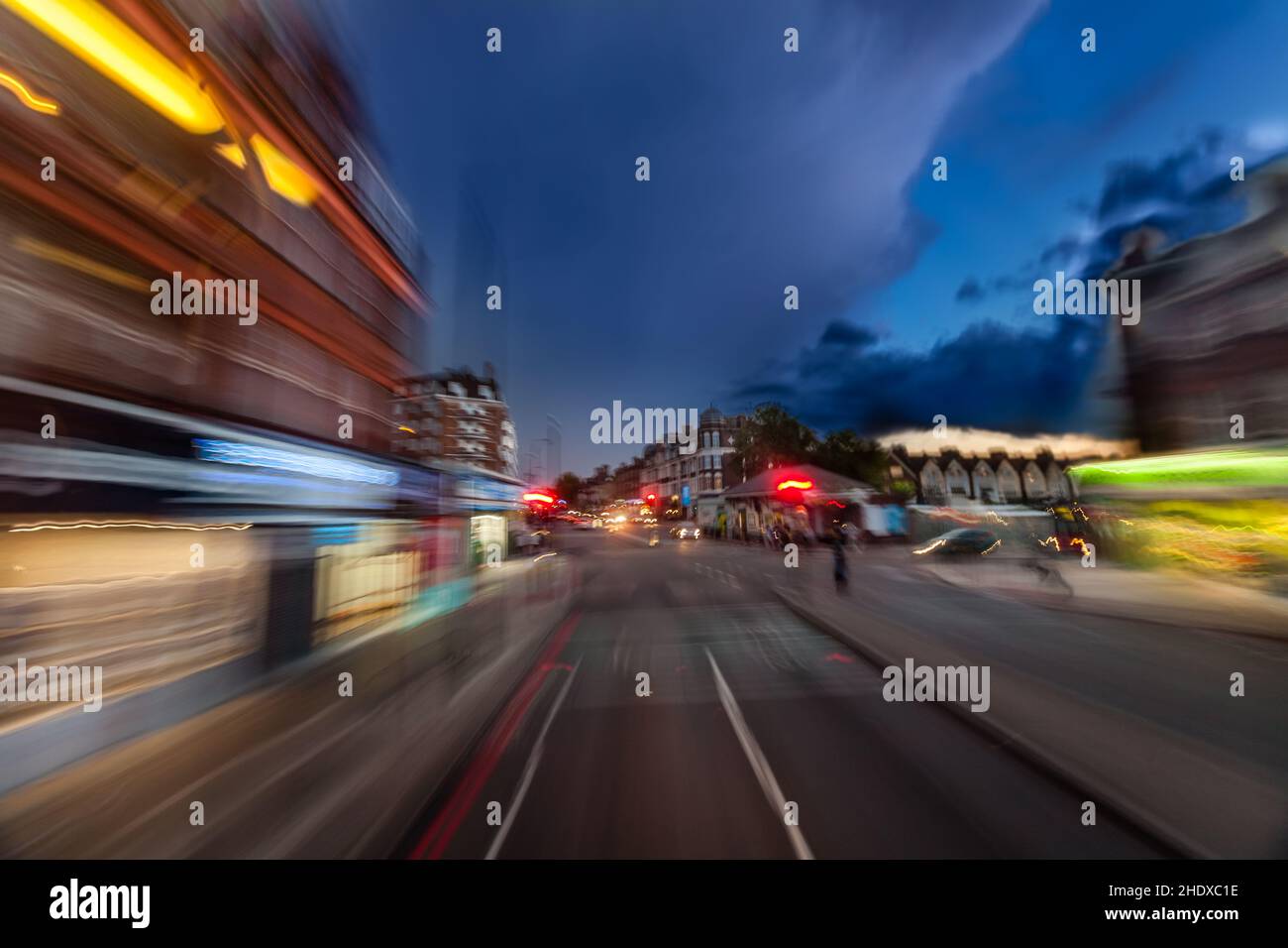 blurred motion, road traffic, blur, blured, blurred motions, blurring ...